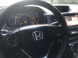 Grey Honda CR-V 2017 in Utena, with an engine capacity of 1.60 L and mileage of 265 thousand km for 12000 €, photo 11 on AUTOMOTO.COM.LV