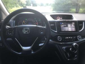 Grey Honda CR-V 2017 in Utena, with an engine capacity of 1.60 L and mileage of 265 thousand km for 12000 €, photo 13 on AUTOMOTO.COM.LV