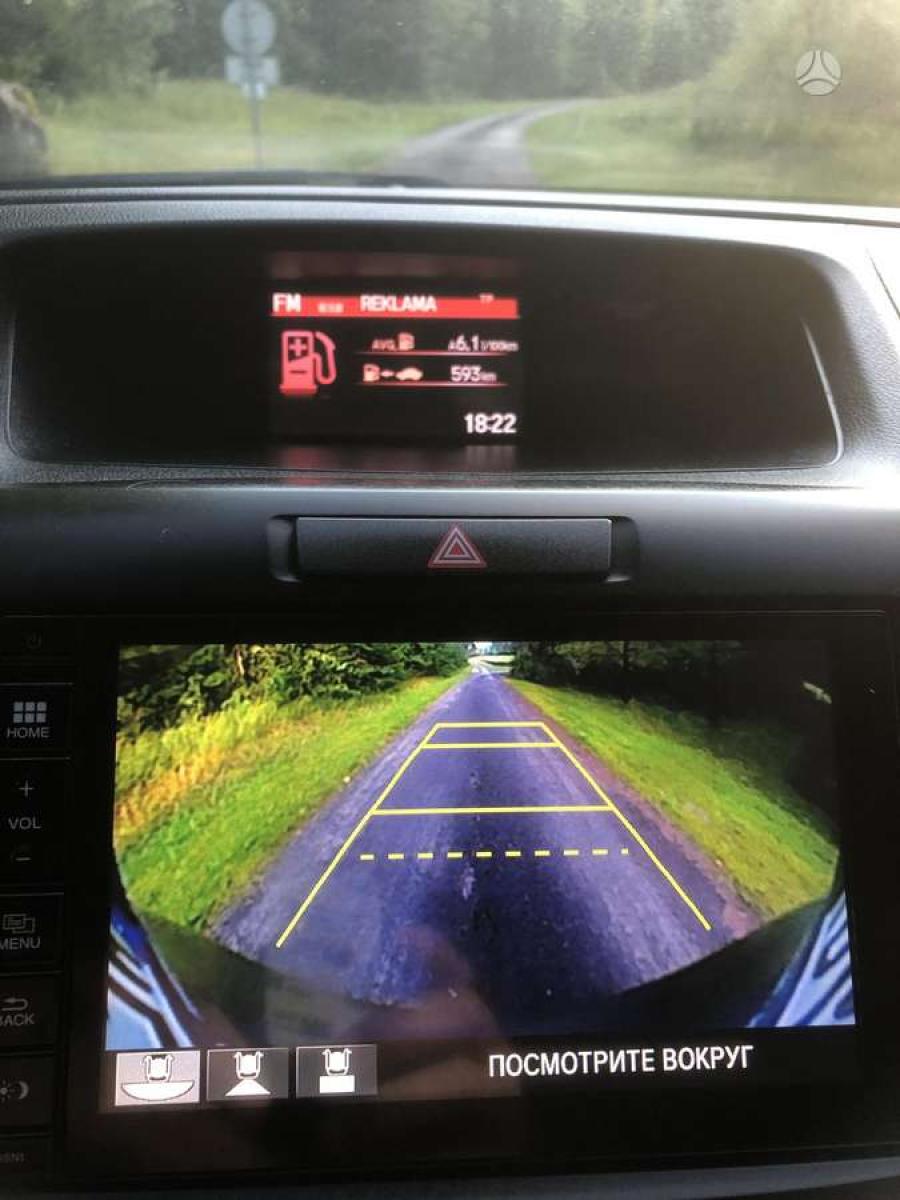 Grey Honda CR-V 2017 in Utena, with an engine capacity of 1.60 L and mileage of 265 thousand km for 12000 €, photo 17 on AUTOMOTO.COM.LV