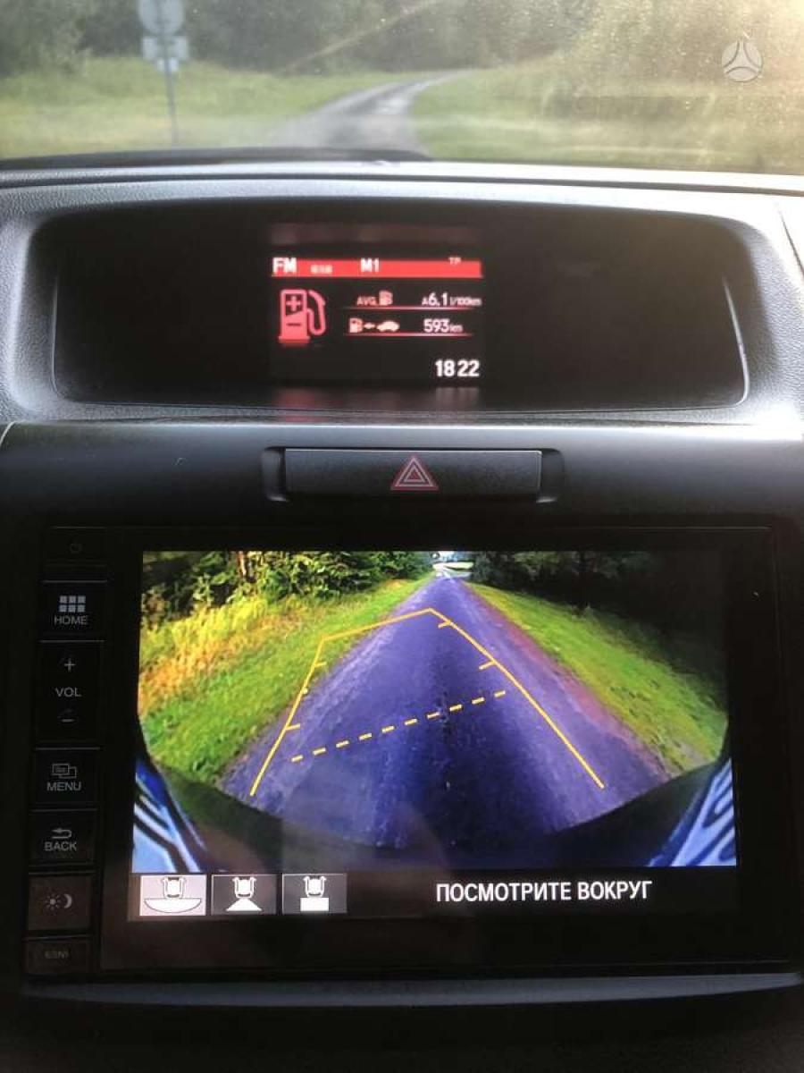 Grey Honda CR-V 2017 in Utena, with an engine capacity of 1.60 L and mileage of 265 thousand km for 12000 €, photo 20 on AUTOMOTO.COM.LV