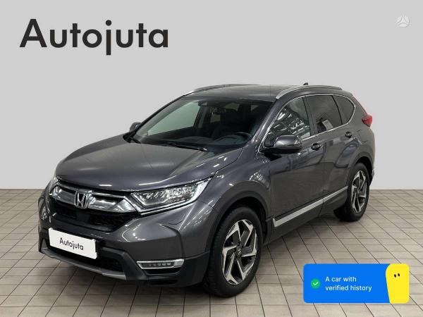 Pelēks Honda CR-V 2018 Kauņa, ar dzinēja tilpumu 1.50 L un nobraukumu 142 tūkst. km par 19900 €, foto 1 vietnē AUTOMOTO.COM.LV
