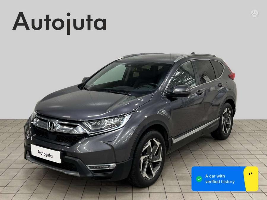 Pelēks Honda CR-V 2018 Kauņa, ar dzinēja tilpumu 1.50 L un nobraukumu 142 tūkst. km par 19900 €, foto 1 vietnē AUTOMOTO.COM.LV