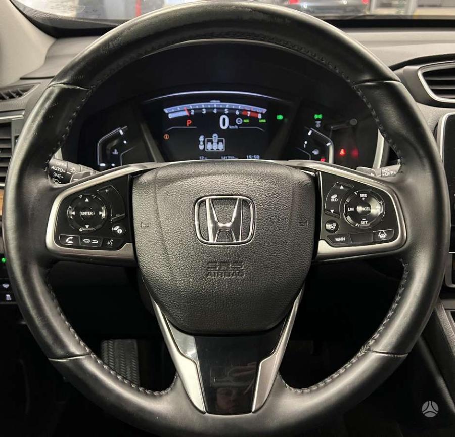 Pelēks Honda CR-V 2018 Kauņa, ar dzinēja tilpumu 1.50 L un nobraukumu 142 tūkst. km par 19900 €, foto 6 vietnē AUTOMOTO.COM.LV
