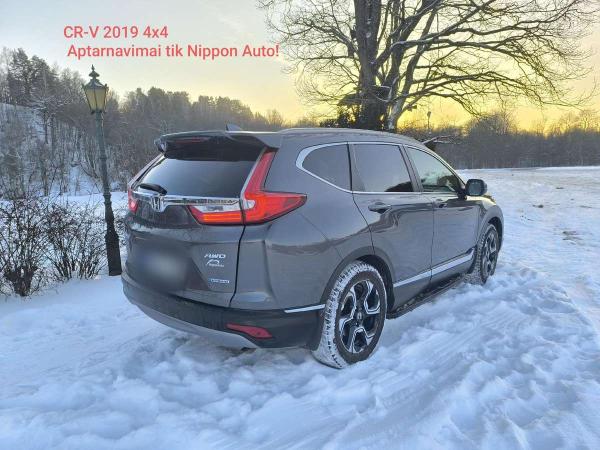 Pelēks Honda CR-V 2019 Viļņa, ar dzinēja tilpumu 1.99 L un nobraukumu 130 tūkst. km par 25600 €, foto 5 vietnē AUTOMOTO.COM.LV