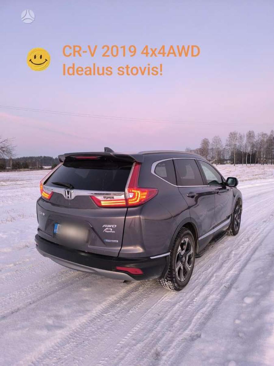Pelēks Honda CR-V 2019 Viļņa, ar dzinēja tilpumu 1.99 L un nobraukumu 130 tūkst. km par 25600 €, foto 17 vietnē AUTOMOTO.COM.LV