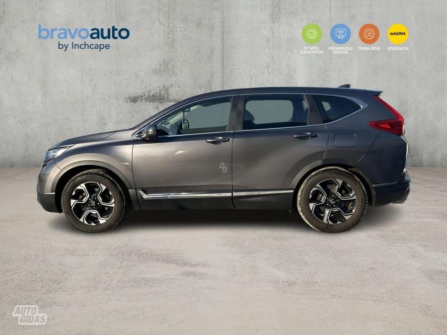 Grey Honda CR-V 2019 in Kaunas, with an engine capacity of 1.50 L and mileage of 133 thousand km for 19471 €, photo 2 on AUTOMOTO.COM.LV