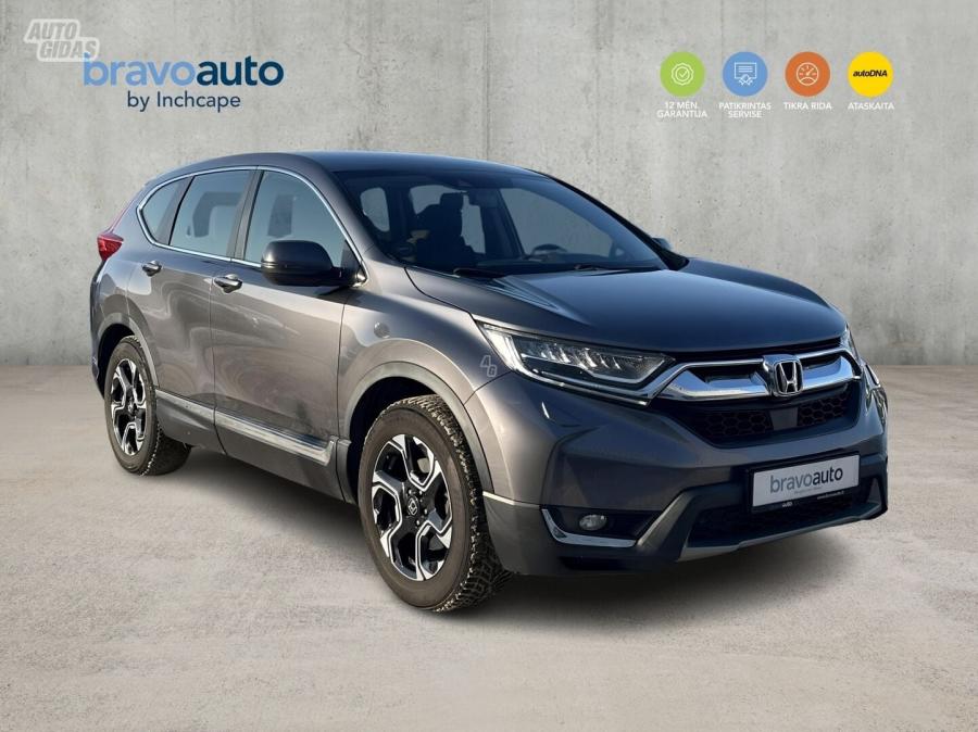 Grey Honda CR-V 2019 in Kaunas, with an engine capacity of 1.50 L and mileage of 133 thousand km for 19471 €, photo 8 on AUTOMOTO.COM.LV