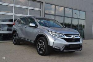 Grey Honda CR-V 2019 in Vilnius, with an engine capacity of 1.99 L and mileage of 131 thousand km for 23000 €, photo 5 on AUTOMOTO.COM.LV