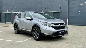 Grey Honda CR-V 2019 in Vilnius, with an engine capacity of 1.99 L and mileage of 151 thousand km for 19790 €, photo 4 on AUTOMOTO.COM.LV