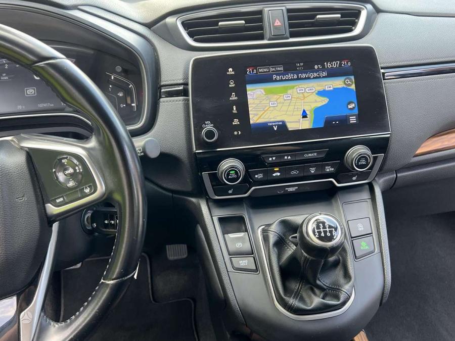 Pelēks Honda CR-V 2020 Biržai, ar dzinēja tilpumu 1.50 L un nobraukumu 107 tūkst. km par 16500 €, foto 14 vietnē AUTOMOTO.COM.LV