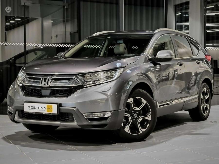 Pelēks Honda CR-V 2020 Kauņa, ar dzinēja tilpumu 2.00 L un nobraukumu 99 tūkst. km par 22650 €, foto 1 vietnē AUTOMOTO.COM.LV