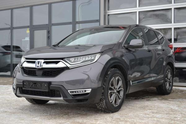 Pelēks Honda CR-V 2021 Viļņa, ar dzinēja tilpumu 1.99 L un nobraukumu 32 tūkst. km par 25500 €, foto 2 vietnē AUTOMOTO.COM.LV