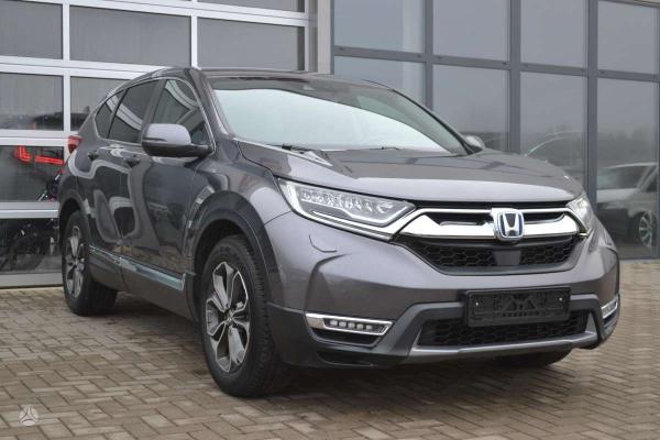 Grey Honda CR-V 2022 in Vilnius, with an engine capacity of 1.99 L and mileage of 47 thousand km for 25500 €, photo 5 on AUTOMOTO.COM.LV