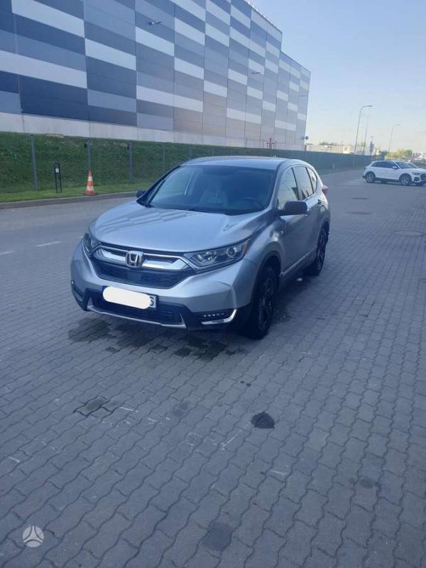 Grey Honda CR-V 2022 in Kaunas, with an engine capacity of 2.36 L and mileage of 52 thousand km for 16800 €, photo 2 on AUTOMOTO.COM.LV