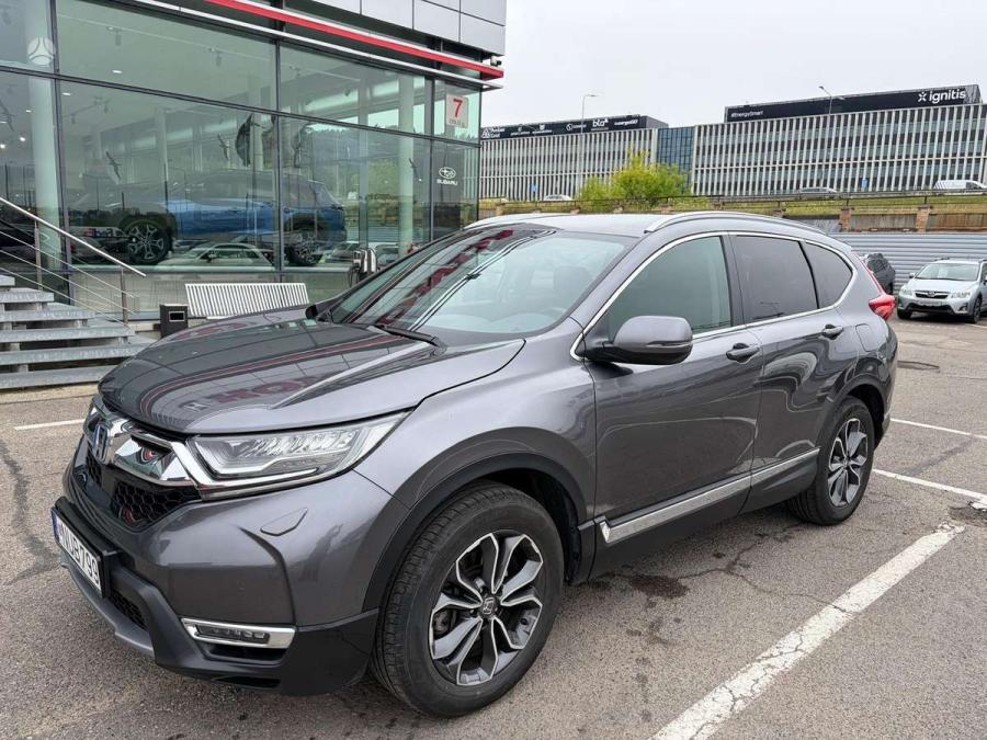 Pelēks Honda CR-V 2023 Viļņa, ar dzinēja tilpumu 1.99 L un nobraukumu 86 tūkst. km par 29890 €, foto 3 vietnē AUTOMOTO.COM.LV