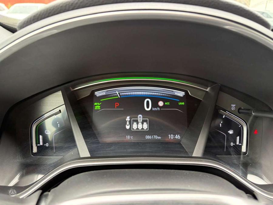Pelēks Honda CR-V 2023 Viļņa, ar dzinēja tilpumu 1.99 L un nobraukumu 86 tūkst. km par 29890 €, foto 12 vietnē AUTOMOTO.COM.LV