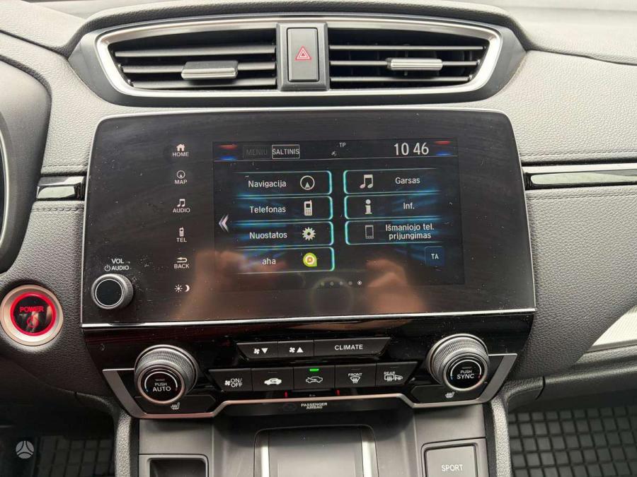 Pelēks Honda CR-V 2023 Viļņa, ar dzinēja tilpumu 1.99 L un nobraukumu 86 tūkst. km par 29890 €, foto 16 vietnē AUTOMOTO.COM.LV