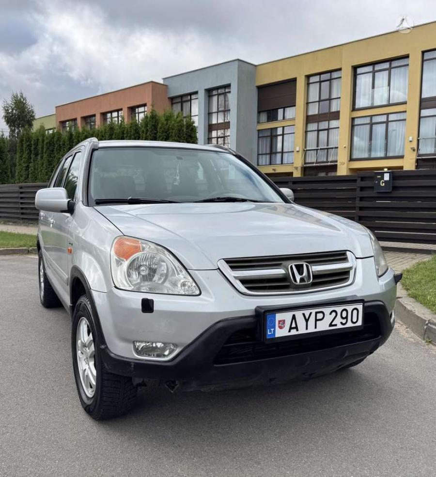 Pelēks Honda CR-V 2003 Viļņa, ar dzinēja tilpumu 2.00 L un nobraukumu 451 tūkst. km par 1499 €, foto 8 vietnē AUTOMOTO.COM.LV