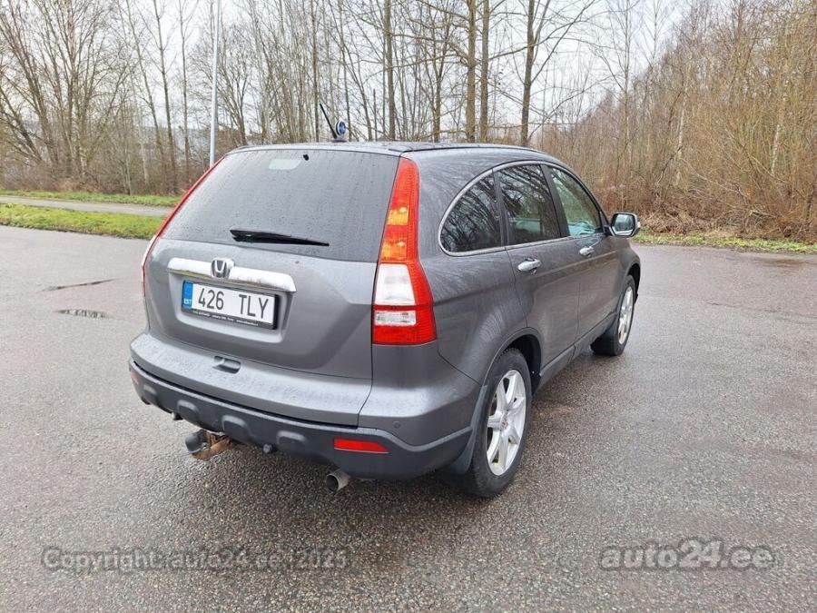 Grey Honda CR-V 2009 in Tartu, with an engine capacity of 2.40 L and mileage of 224 thousand km for 4500 €, photo 6 on AUTOMOTO.COM.LV
