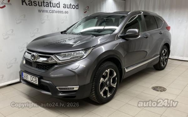 Grey Honda CR-V 2019 in Tallinn, with an engine capacity of 1.50 L and mileage of 131 thousand km for 19900 €, photo 1 on AUTOMOTO.COM.LV