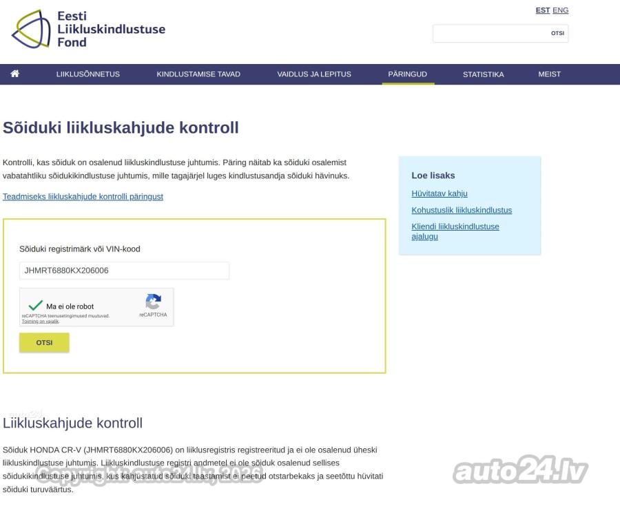 Серый Хонда СРВ 2019 в Таллин, объемом двигателя 2.00 л и пробегом 54 тыс. км за 23900 €, фото 14 на AUTOMOTO.COM.LV