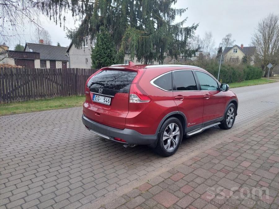 Oranžs Honda CR-V 2013 Rīga, ar dzinēja tilpumu 2.20 L un nobraukumu 177 tūkst. km par 11800 €, foto 4 vietnē AUTOMOTO.COM.LV