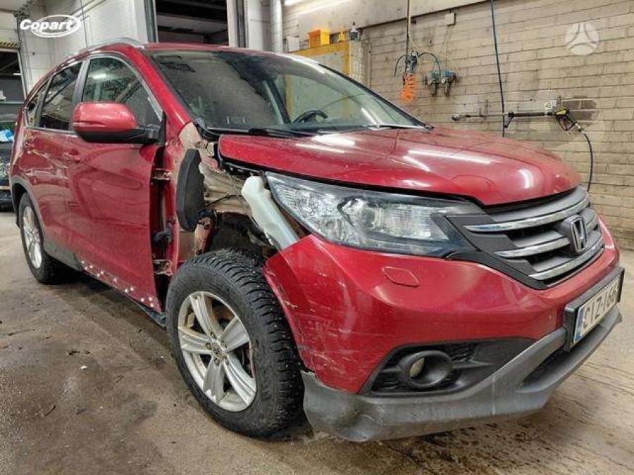 Oranžs Honda CR-V 2013 Kauņa, ar dzinēja tilpumu 2.20 L un nobraukumu 287 tūkst. km par 7600 €, foto 1 vietnē AUTOMOTO.COM.LV