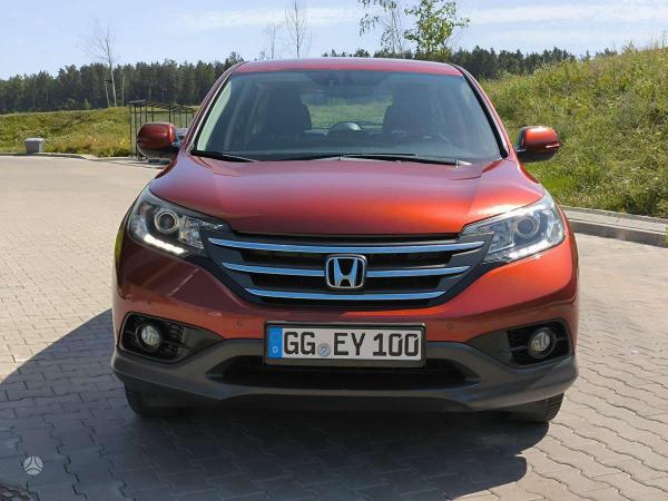 Oranžs Honda CR-V 2014 Viļņa, ar dzinēja tilpumu 1.60 L un nobraukumu 239 tūkst. km par 8900 €, foto 1 vietnē AUTOMOTO.COM.LV