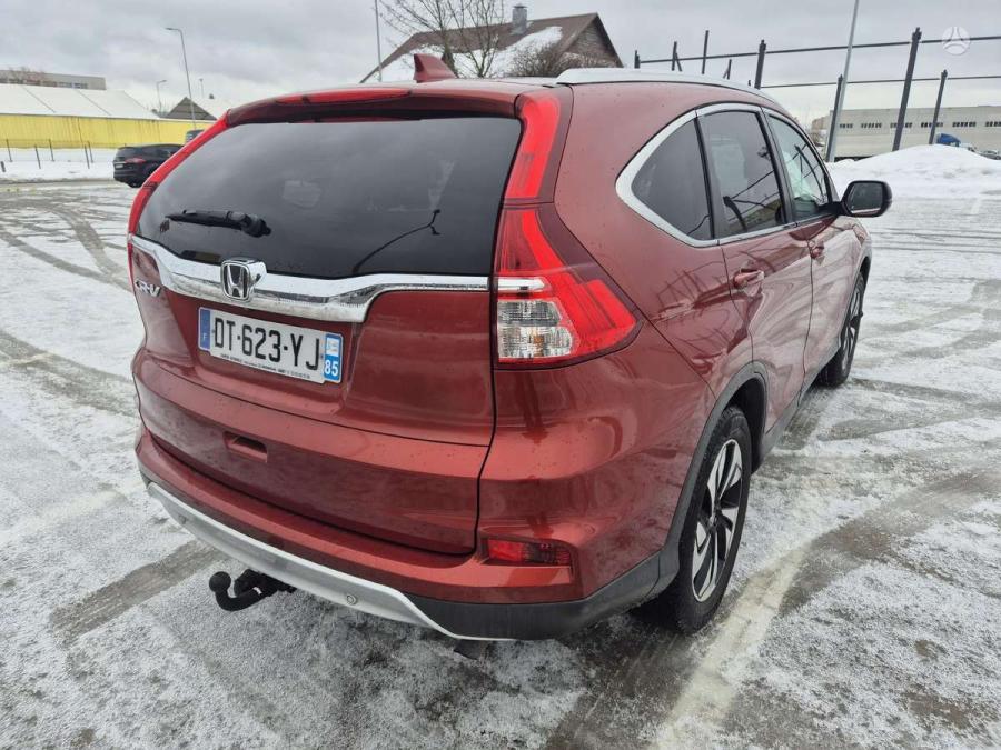 Oranžs Honda CR-V 2015 Tauragė, ar dzinēja tilpumu 1.60 L un nobraukumu 220 tūkst. km par 12300 €, foto 5 vietnē AUTOMOTO.COM.LV