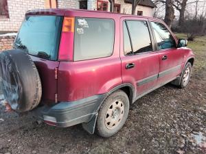 Sarkans Honda CR-V 1998 Gulbene, ar dzinēja tilpumu 2.00 L un nobraukumu 381 tūkst. km par 1650 €, foto 4 vietnē AUTOMOTO.COM.LV