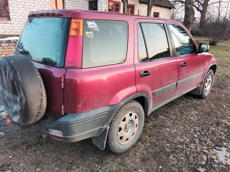 Sarkans Honda CR-V 1998 Gulbene, ar dzinēja tilpumu 2.00 L un nobraukumu 381 tūkst. km par 1650 €, foto 4 vietnē AUTOMOTO.COM.LV