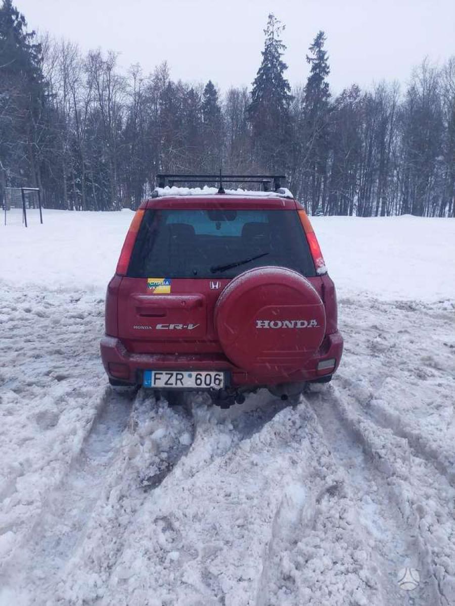 Sarkans Honda CR-V 2001 Kauņa, ar dzinēja tilpumu 1.97 L un nobraukumu 279 tūkst. km par 1000 €, foto 8 vietnē AUTOMOTO.COM.LV