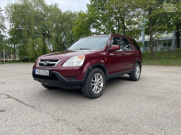 Sarkans Honda CR-V 2002 Kauņa, ar dzinēja tilpumu 2.00 L un nobraukumu 380 tūkst. km par 3200 €, foto 1 vietnē AUTOMOTO.COM.LV