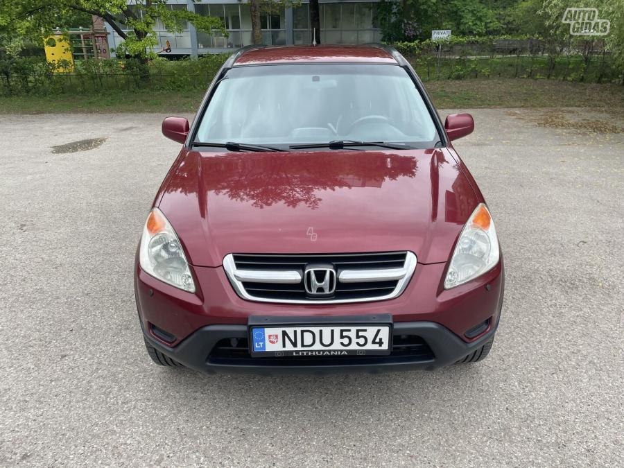 Red Honda CR-V 2002 in Kaunas, with an engine capacity of 2.00 L and mileage of 380 thousand km for 3200 €, photo 5 on AUTOMOTO.COM.LV