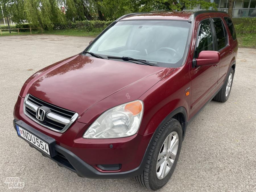 Red Honda CR-V 2002 in Kaunas, with an engine capacity of 2.00 L and mileage of 380 thousand km for 3200 €, photo 10 on AUTOMOTO.COM.LV