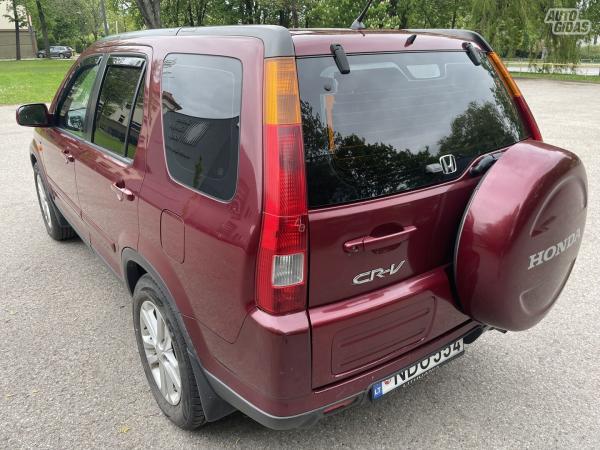 Sarkans Honda CR-V 2002 Kauņa, ar dzinēja tilpumu 2.00 L un nobraukumu 380 tūkst. km par 3200 €, foto 10 vietnē AUTOMOTO.COM.LV