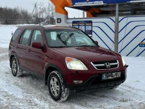Red Honda CR-V 2003 in Vilnius, with an engine capacity of 2.00 L and mileage of 278 thousand km for 2450 €, photo  on AUTOMOTO.COM.LV