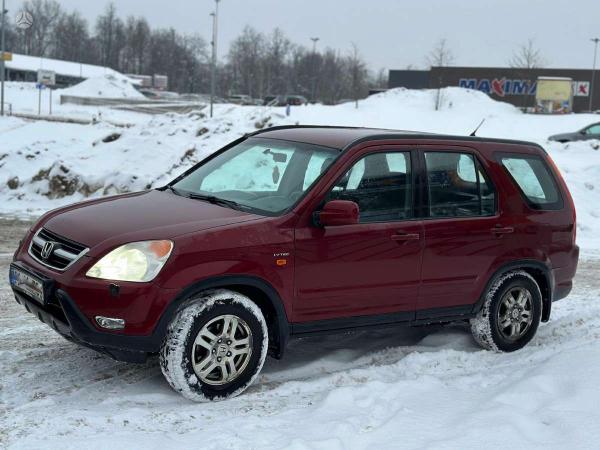 Sarkans Honda CR-V 2003 Viļņa, ar dzinēja tilpumu 2.00 L un nobraukumu 278 tūkst. km par 2450 €, foto 4 vietnē AUTOMOTO.COM.LV