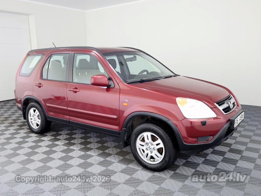 Red Honda CR-V 2003 in Tallinn, with an engine capacity of 2.00 L and mileage of 247 thousand km for 1299 €, photo 1 on AUTOMOTO.COM.LV