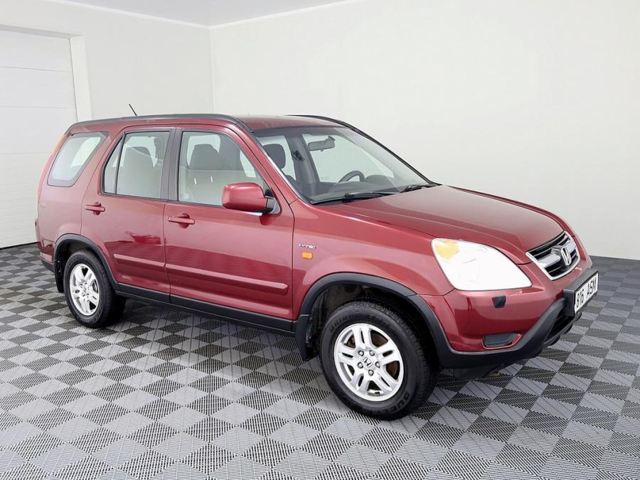 Sarkans Honda CR-V 2003 Tallina, ar dzinēja tilpumu 2.00 L un nobraukumu 247 tūkst. km par 1299 €, foto 9 vietnē AUTOMOTO.COM.LV