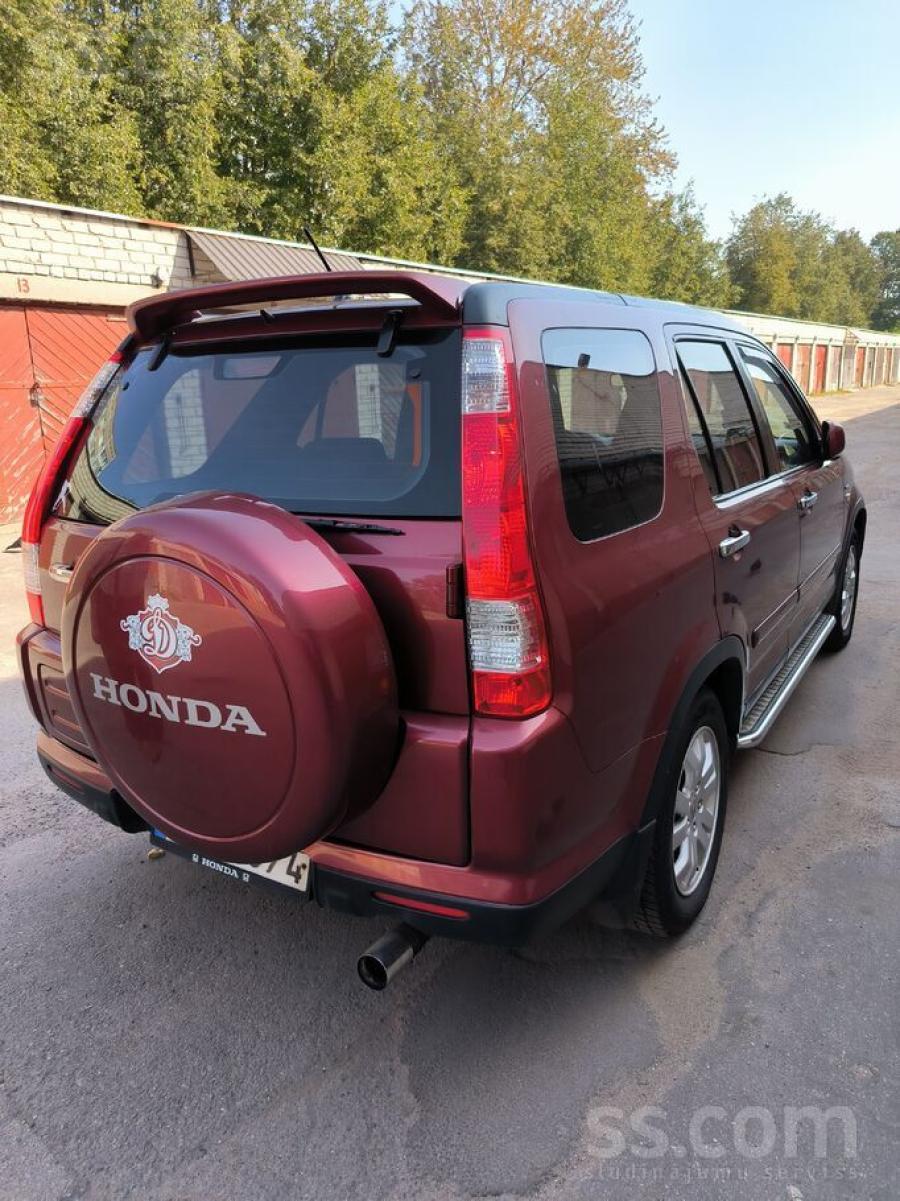 Sarkans Honda CR-V 2005 Rīga, ar dzinēja tilpumu 2.00 L un nobraukumu 233 tūkst. km par 4700 €, foto 1 vietnē AUTOMOTO.COM.LV