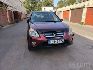 Sarkans Honda CR-V 2005 Rīga, ar dzinēja tilpumu 2.00 L un nobraukumu 233 tūkst. km par 4700 €, foto 3 vietnē AUTOMOTO.COM.LV