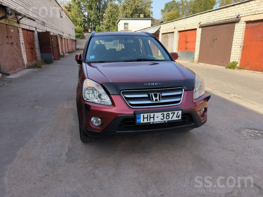 Sarkans Honda CR-V 2005 Rīga, ar dzinēja tilpumu 2.00 L un nobraukumu 233 tūkst. km par 4700 €, foto 3 vietnē AUTOMOTO.COM.LV