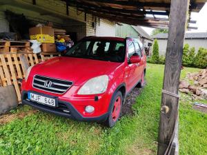 Sarkans Honda CR-V 2005 Kauņa, ar dzinēja tilpumu 2.00 L un nobraukumu 407 tūkst. km par 1500 €, foto 9 vietnē AUTOMOTO.COM.LV