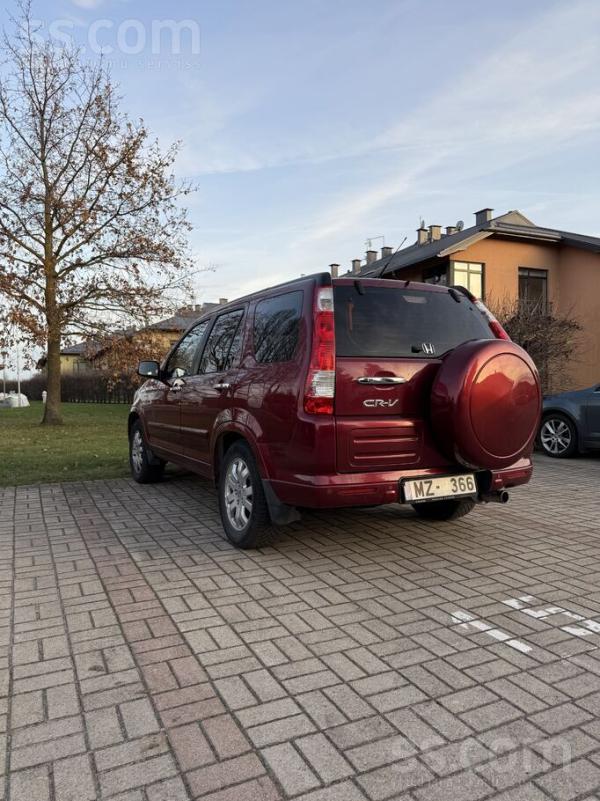 Sarkans Honda CR-V 2006 Rīga, ar dzinēja tilpumu 2.00 L un nobraukumu 202 tūkst. km par 2600 €, foto 4 vietnē AUTOMOTO.COM.LV