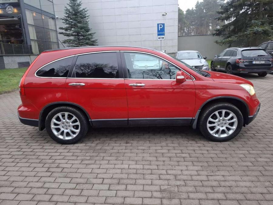 Sarkans Honda CR-V 2007 Viļņa, ar dzinēja tilpumu 2.00 L un nobraukumu 247 tūkst. km par 4800 €, foto 4 vietnē AUTOMOTO.COM.LV