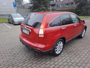 Sarkans Honda CR-V 2007 Viļņa, ar dzinēja tilpumu 2.00 L un nobraukumu 247 tūkst. km par 4800 €, foto 5 vietnē AUTOMOTO.COM.LV