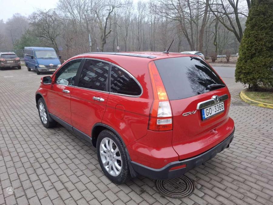 Sarkans Honda CR-V 2007 Viļņa, ar dzinēja tilpumu 2.00 L un nobraukumu 247 tūkst. km par 4800 €, foto 7 vietnē AUTOMOTO.COM.LV