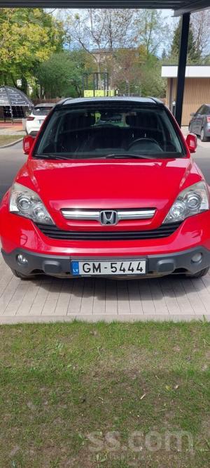 Sarkans Honda CR-V 2007 Rīga, ar dzinēja tilpumu 2.00 L un nobraukumu 187 tūkst. km par 4500 €, foto 3 vietnē AUTOMOTO.COM.LV