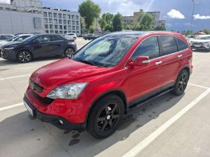 Red Honda CR-V 2007 in Vilnius, with an engine capacity of 2.00 L and mileage of 328 thousand km for 4800 €, photo  on AUTOMOTO.COM.LV